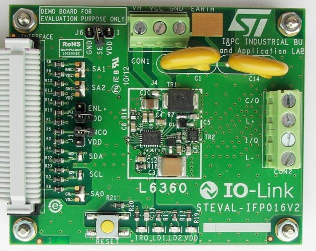 SmartAuto 智動化 - IO-Link技術與意法半導體 :IO-Link,感測器,微控制器,單晶片,ST,意法半導體