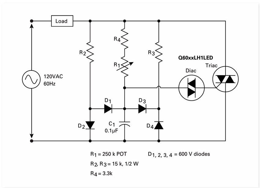 CTIMES- 使用三端雙向可控矽和四端雙向可控矽控制LED照明 :LED,可控矽,Littelfuse