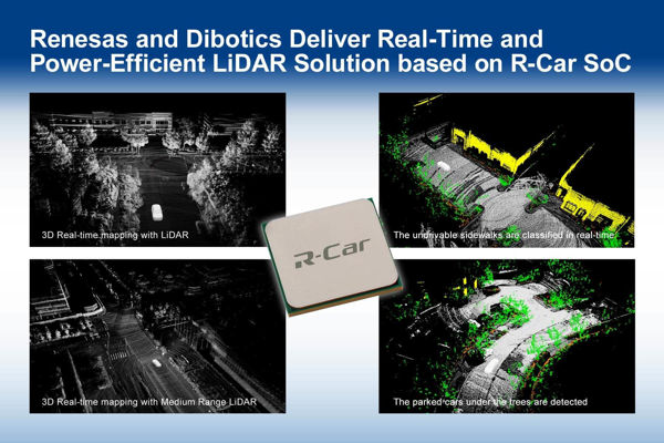 CTIMES/SmartAuto - 瑞薩攜手Dibotics 以R-Car SoC實現即時及低功耗光達處理:SOC,adas,LIDAR,瑞薩電子,Renesas,dibotics