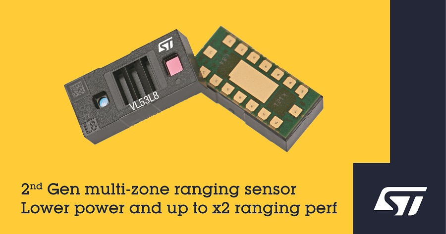CTIMES/SmartAuto - ST推出全新FlightSense ToF測距感測器 大幅提升關鍵元件性能:ST,意法半導體