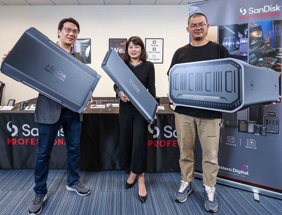 CTIMES/SmartAuto - Western Digital推出SanDisk Professional高效能储存解决方案:Western Digital